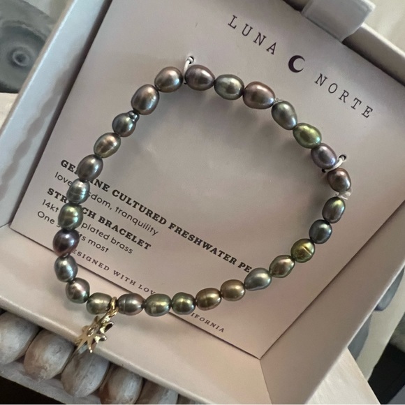 Luna Norte | Jewelry | Luna Norte Genuine Cultured Freshwater Pearl ...